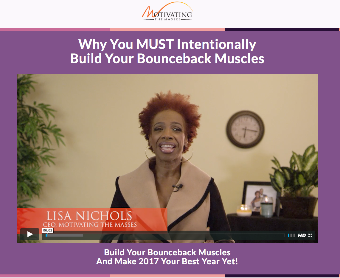 No Matter What - Build Your Bounceback Muscles - Motivating The Masses ...